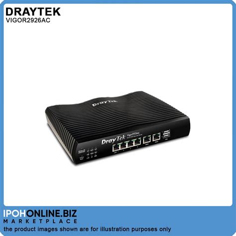 Draytek Vigor Ac Dual Wan Load Balancing Gigabit Vpn Router Wireless Mesh Bandwidth