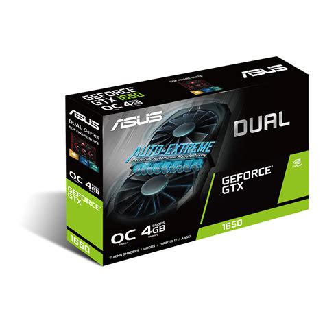 在庫正規店 ASUS Dual GeForce GTX 1650 4GB GDDR5 グラフィックカード DUAL GTX1650 4Gお