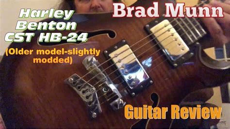 Brad Munn Mini Guitar Review, Harley Benton CST HB 24 (older model ...