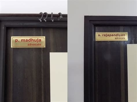 Masterpieces Sign Board Manufacturers Chennai Brass Name Plates Brass