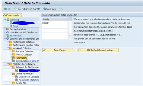 How To Check Se16n Usage