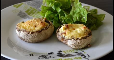 Mon tiroir à recettes Blog de cuisine Champignons farcis jambon fromage