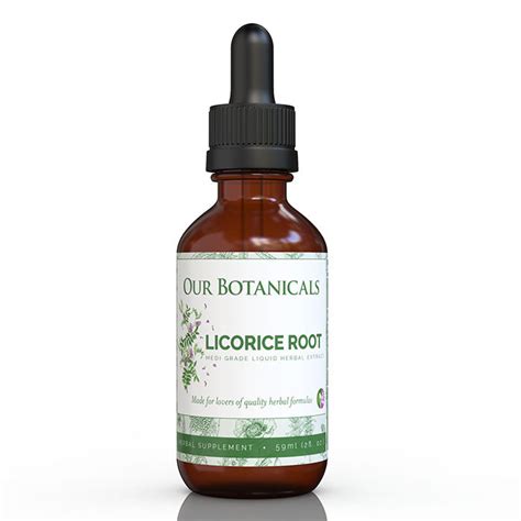 Our Licorice Root Extract Our Botanicals America