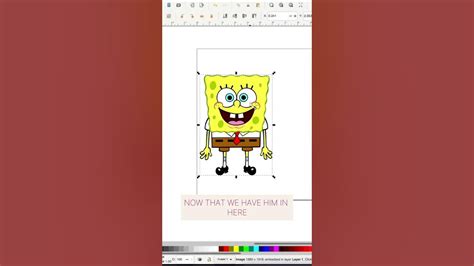Spongebob Inkscape Svg Tutorial Step By Step Guide Youtube