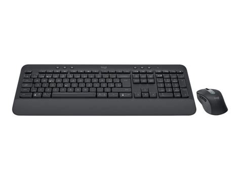Logitech Wireless Keyboard Mouse MK650 Black Retail Bora Computer