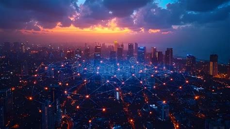 Connecting Urban Landscapes Iot Network In City Skylines With Dark