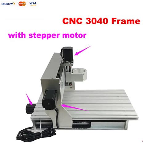 High Quality Cnc Router Kit Aluminum Parts 3040 Cnc Frame With Stepper