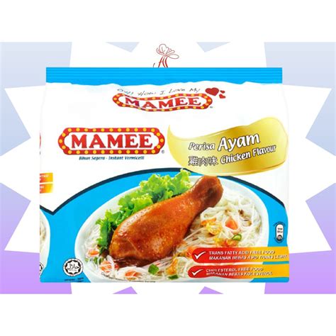 Mamee Bihun Segera Perisa Ayam 55g X 5sinstant Vermicelli Chicken Mi