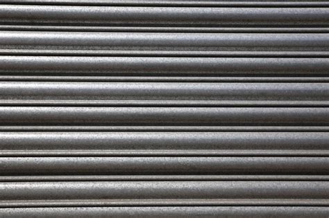 Premium Photo A Close Up Of A Roll Up Of Metal Shutters
