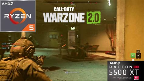 Call Of Duty Warzone 20 3rd Person Amd Ryzen 5 5500 Rx5500 Xt