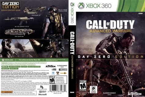 Call Of Duty Advanced Warfare Day Zero Edition Dvd Cover 2014 Usa