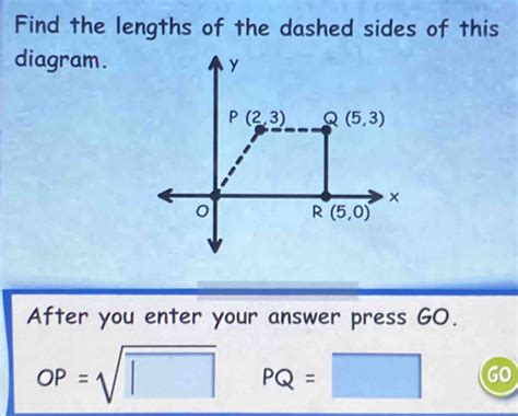 Solved Find The Lengths Of The Dashed Sides Of This Diagram After You