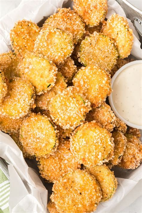 Parmesan Panko Deep Fried Zucchini