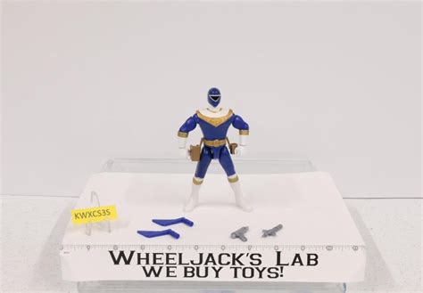 Blue Axe Action Zeo Ranger Iii Complete Power Rangers Zeo 1995 Bandai