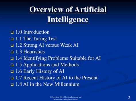Solution Chapter Overview Of Artificial Intelligence Studypool