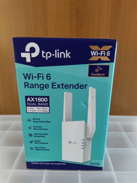 Re605x Ax1800 Wi Fi 6 Range Extender Computers And Tech Parts And Accessories Networking On Carousell