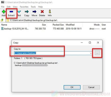 How to Open and Extract .Gz or Tar.gz File in Windows 10 : r/Windows10HowTo