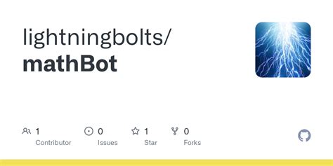 Github Lightningboltsmathbot