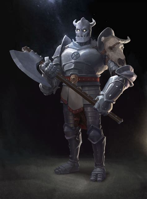 Warforged Knight Medieval Fantasy Characters Fantasy Character Art