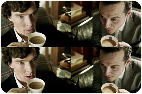 Ну так вы чай пьете или глазами трахаетесь Sheriarty Sherlock