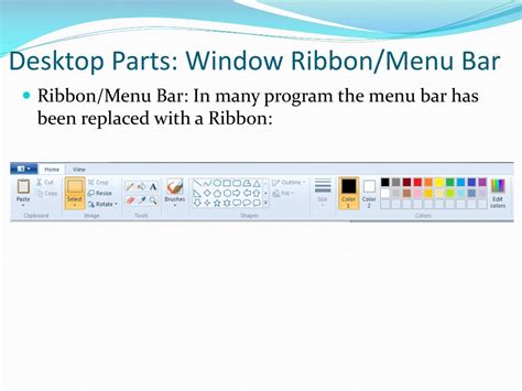 PPT Windows Basics Desktop Taskbar And Window PowerPoint Presentation ID