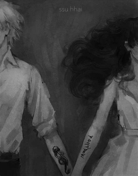Pin By Thalita Castro On Dramione Draco Malfoy Fanart Dramione
