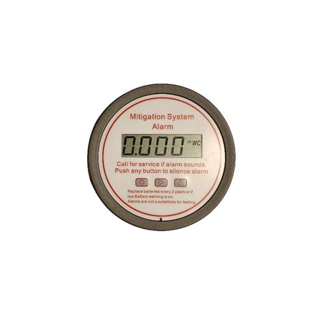 Obar Digital Manometer And Battery System Alarm