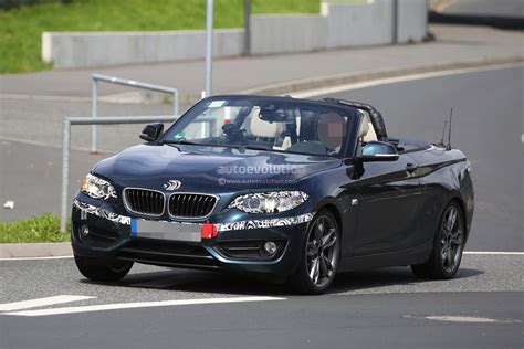 Bmw 2 Series Convertible Spotted With The Top Down Autoevolution