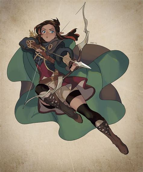 Archer Characters Dnd Characters Fantasy Characters Female