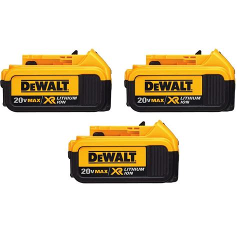 DEWALT V MAX XR Premium Lithium Ion Battery Pack Pack DCB The Home Depot Lupon Gov Ph