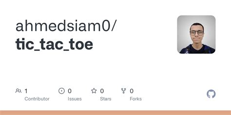 Github Ahmedsiam0tictactoe