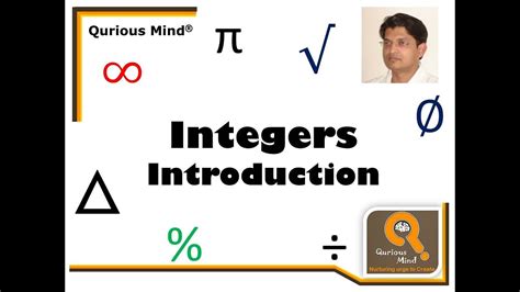 Integers Introduction Youtube