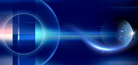 Business Technology Blue Light Technology Photosensitive Effect
