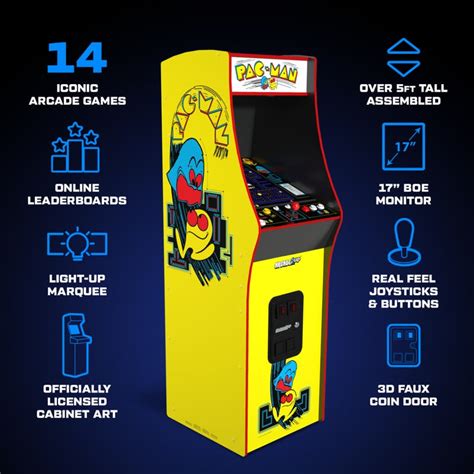 Arcade1up Pac Man Deluxe Edition Arcade Machine Tbox