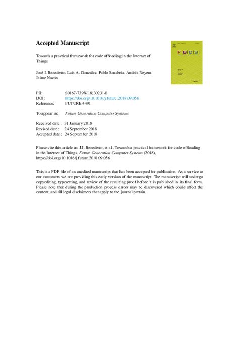 Pdf Mobicop Iot Enhanced Code Offloading For Iot