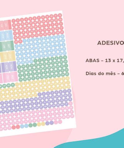 Arquivo Digital Adesivos Abas Para Divis Rias E Dia Do M S Trilha De Papel