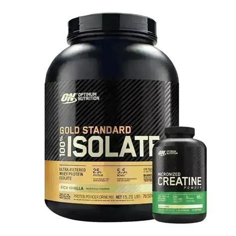 Gold Standard 100 Isolate 5lb Creatine Optimum 600 Gr Zona Fit