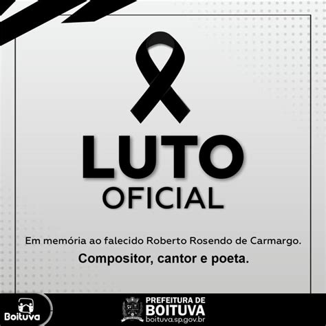 LUTO OFICIAL Prefeitura De Boituva