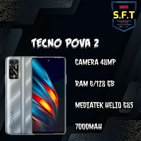 Jual TECNO POVA 2 6/128GB | Shopee Indonesia