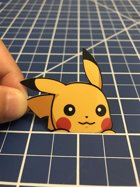 I Made A Pikachu Decal Sticker What Do You Guys Think R Pokemon