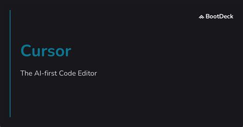 Cursor BootDeck