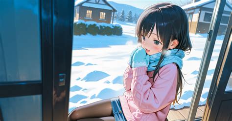 Aiイラスト 「はぁー」っとする妹ちゃんず⛄ せんとさんのイラスト Pixiv