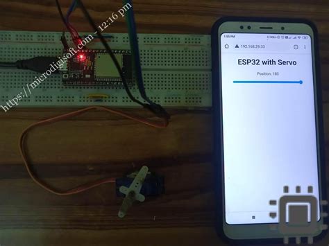 Iot Enabled With Esp32 Building A Servo Motor Web Server For Remote Control