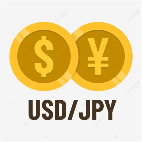 Gold Coins Usd Jpy Currency Pairs With Us Dollar And Japan Yen Symbol Vector Currency Pairs