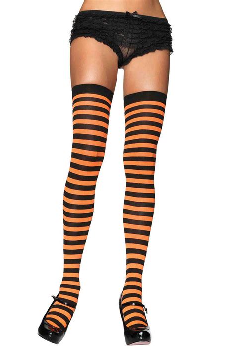 Stripe Thigh Highs Various Colors Vampirefreaks