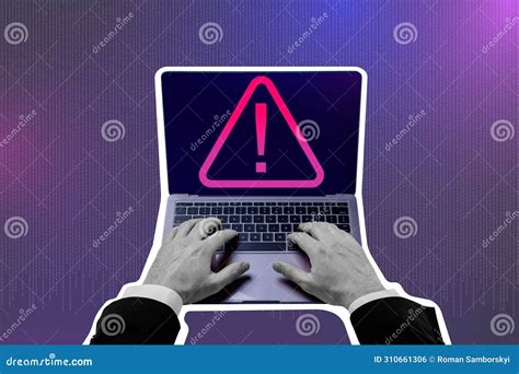 Silhouette Hacker Typing Laptop On Cafe And Distance From Social Stock
