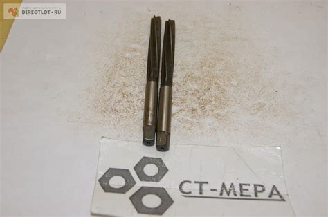 Развертка спиральная диаметр 8 5мм Н7 Р18 ручная СССР купить в