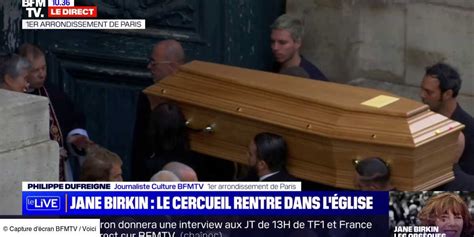 Obsèques De Jane Birkin Les Images Très Fortes De Ses Filles