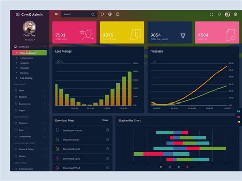 Crmx Admin Template Dashboard Template Ui Framework Jquery