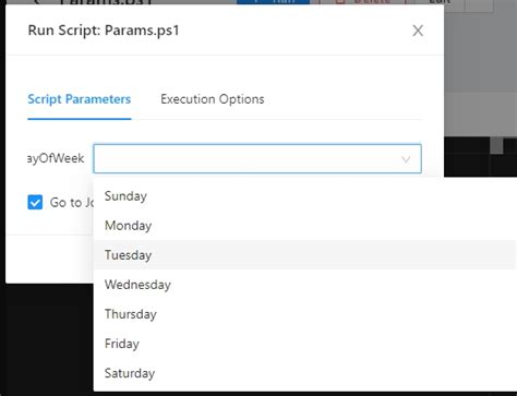 parameters powershell universal